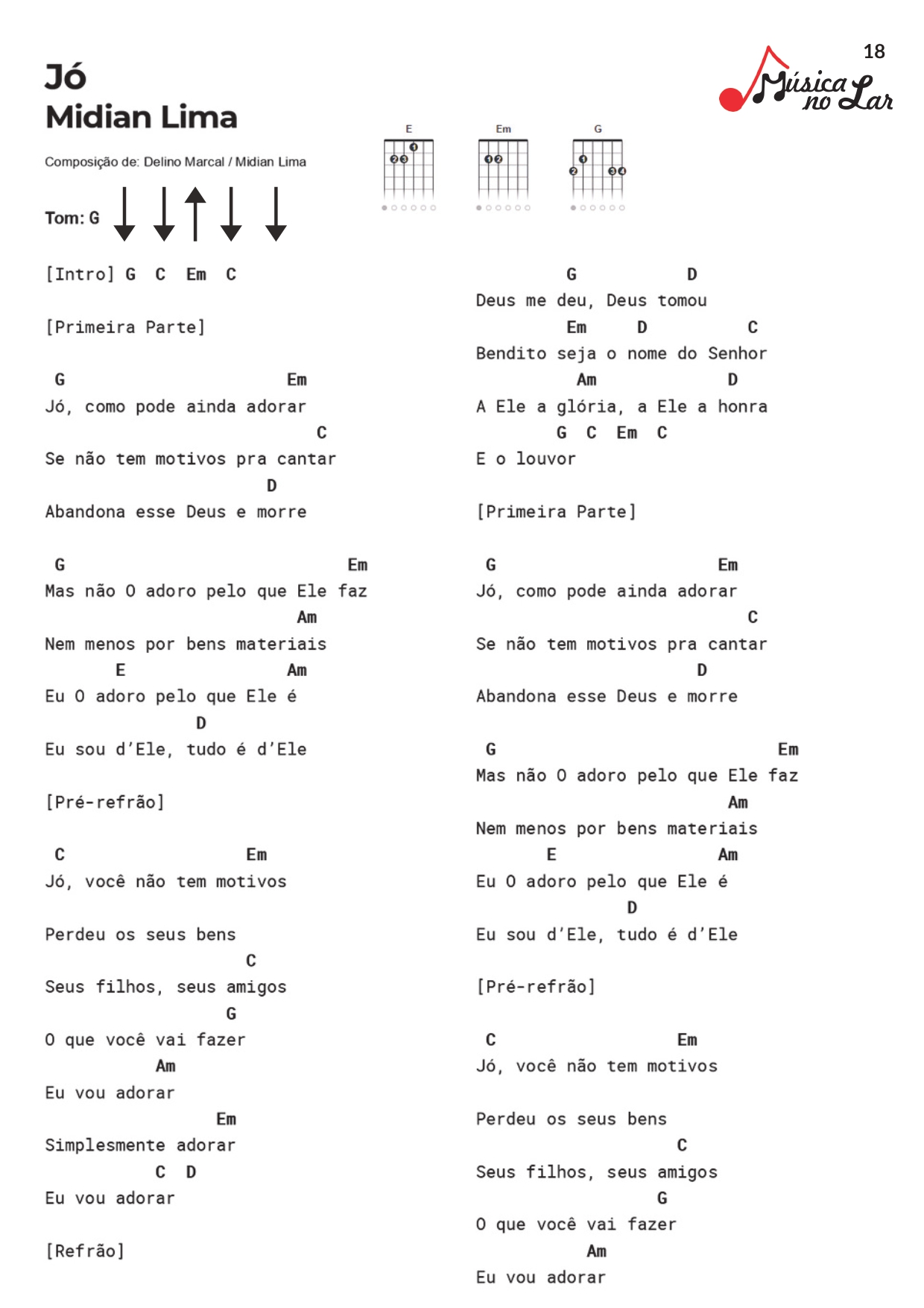 100 Cifras Gospel